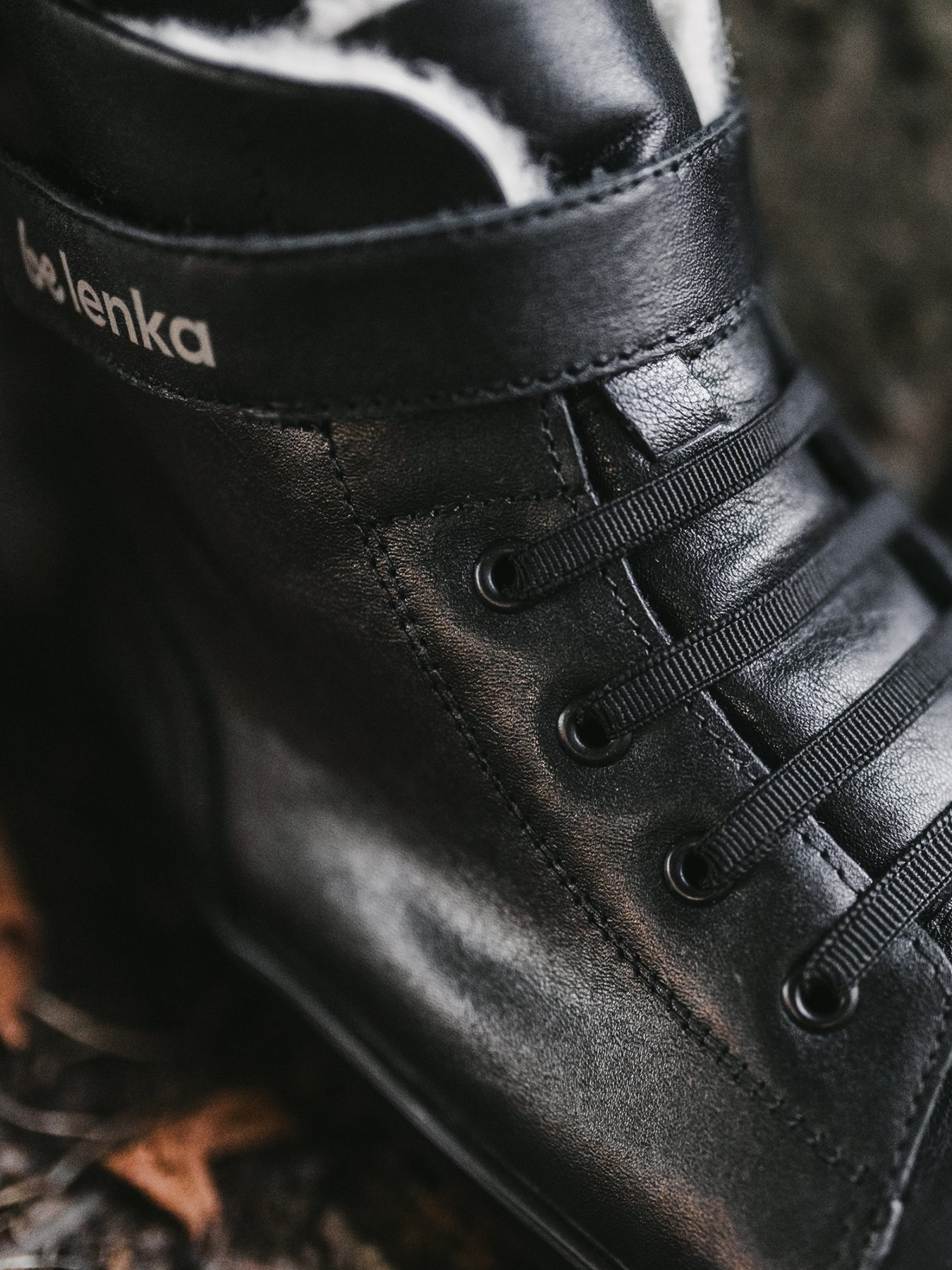 Winter barefoot boots Be Lenka Winter Kids - All Black | Be Lenka