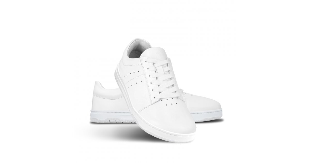 Barefoot Sneakers Barebarics Enigma - All White | Barebarics
