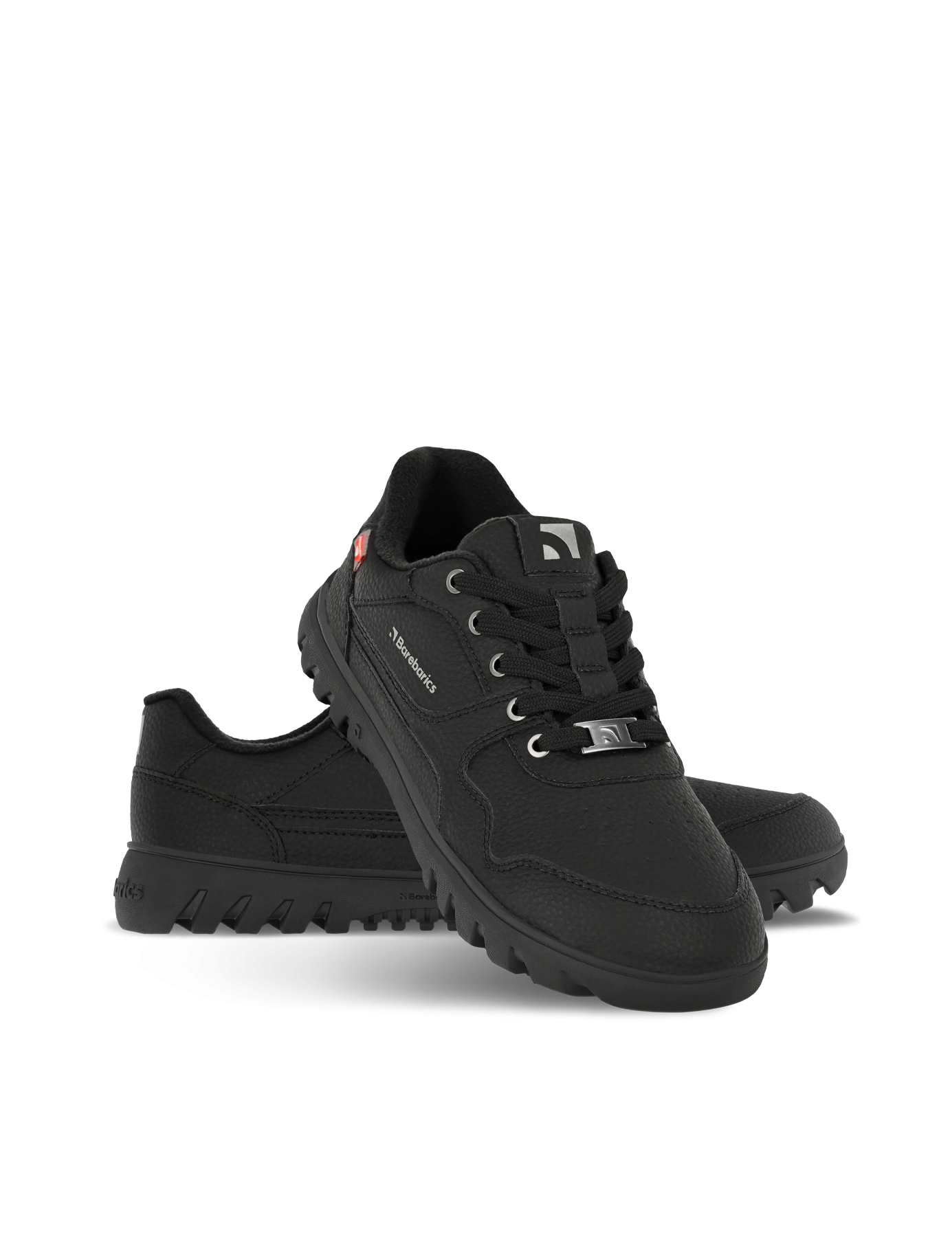 Barefoot Sneakers Barebarics Zing Frost - All Black | Be Lenka