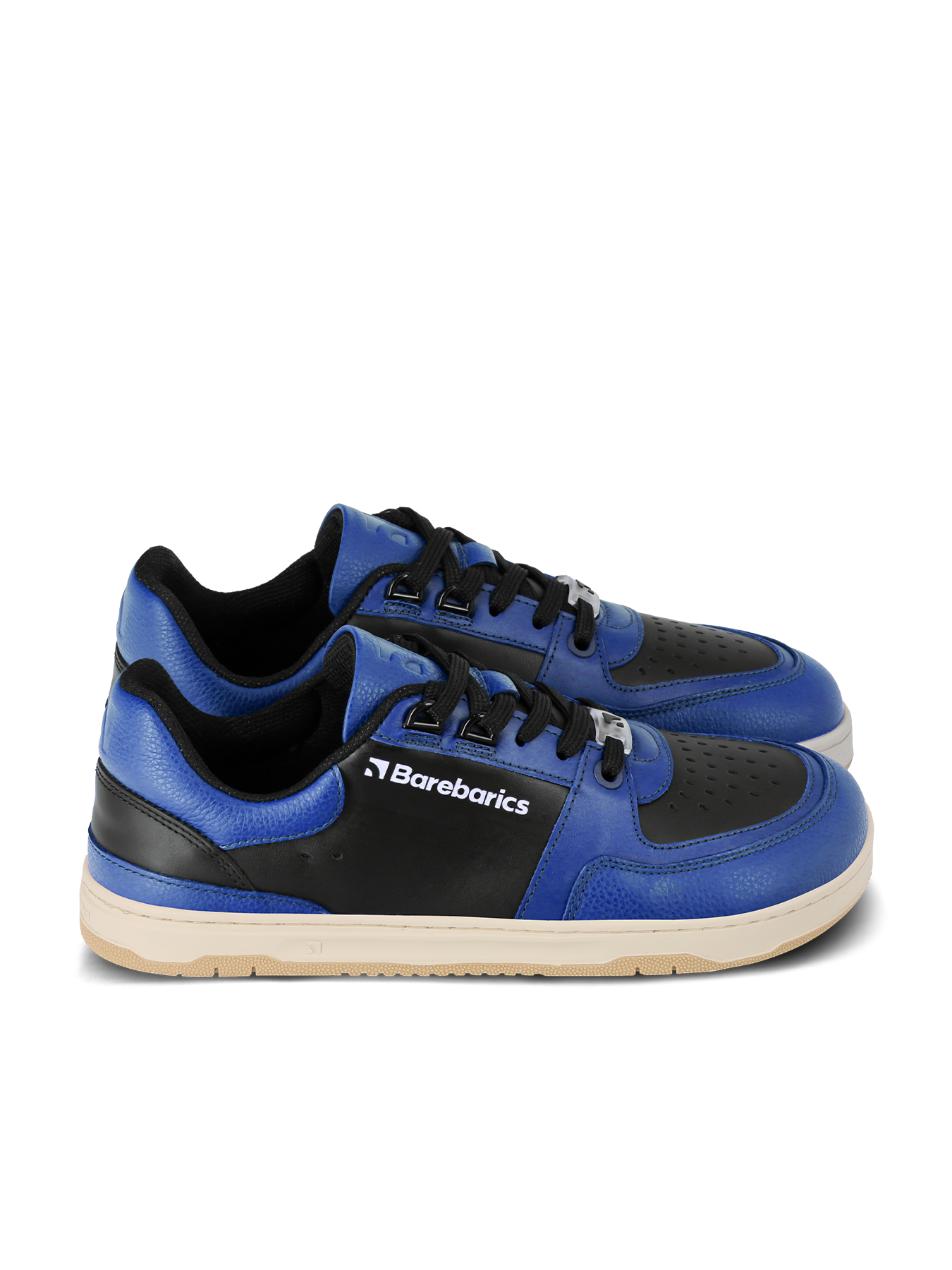 Barefoot Sneakers Barebarics Wave - Black & Blue | Be Lenka