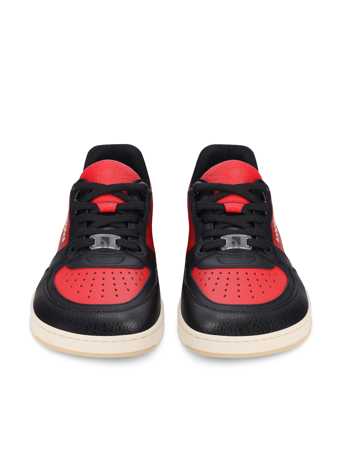 Barefoot Sneakers Barebarics Wave - Black & Red | Be Lenka