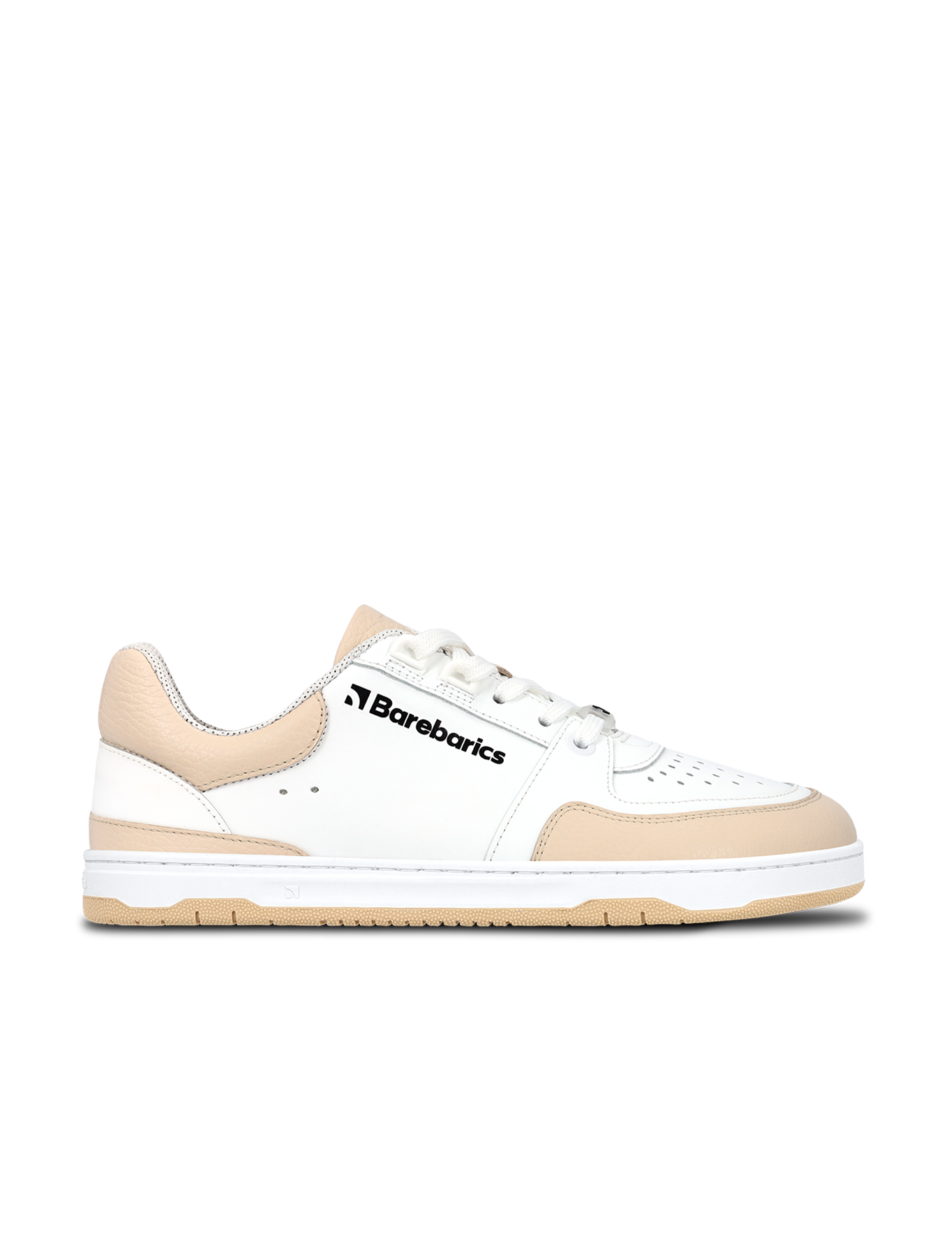 Barefoot Sneakers Barebarics Wave - White & Beige | Be Lenka