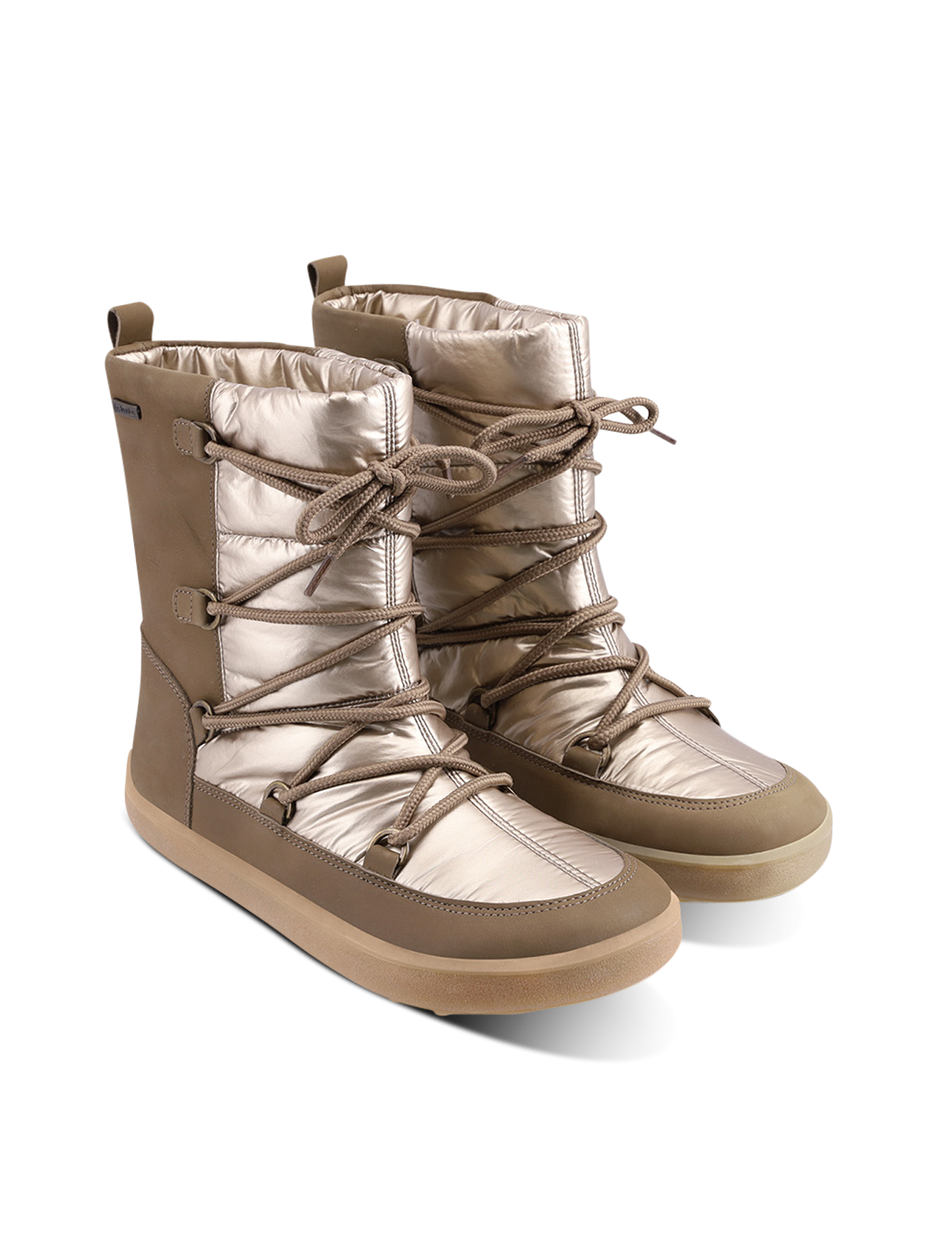 Winter Barefoot Boots Be Lenka Snowfox Woman - Champagne & Brown | Be Lenka