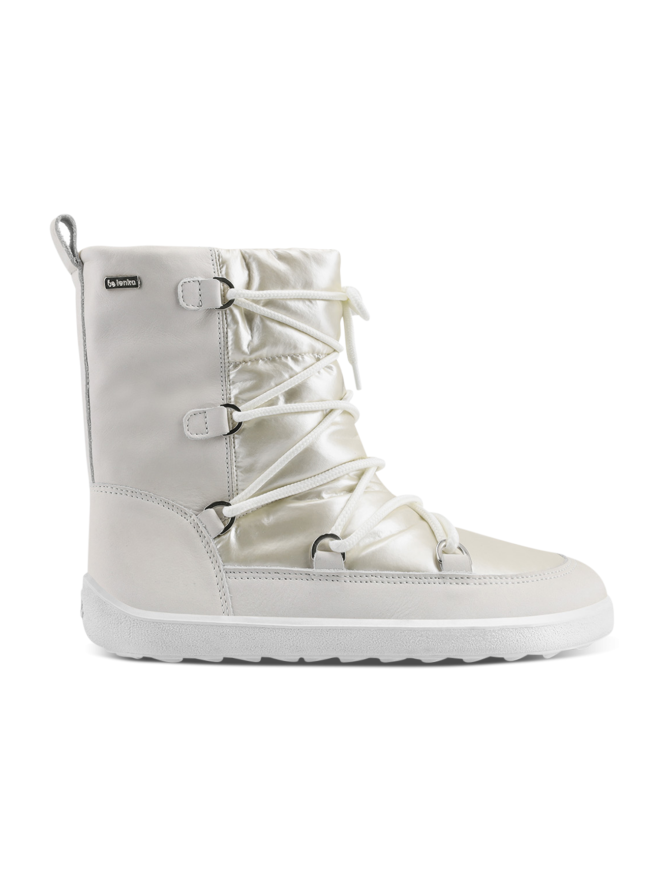 Winter Barefoot Boots Be Lenka Snowfox Woman - Pearl White | Be Lenka