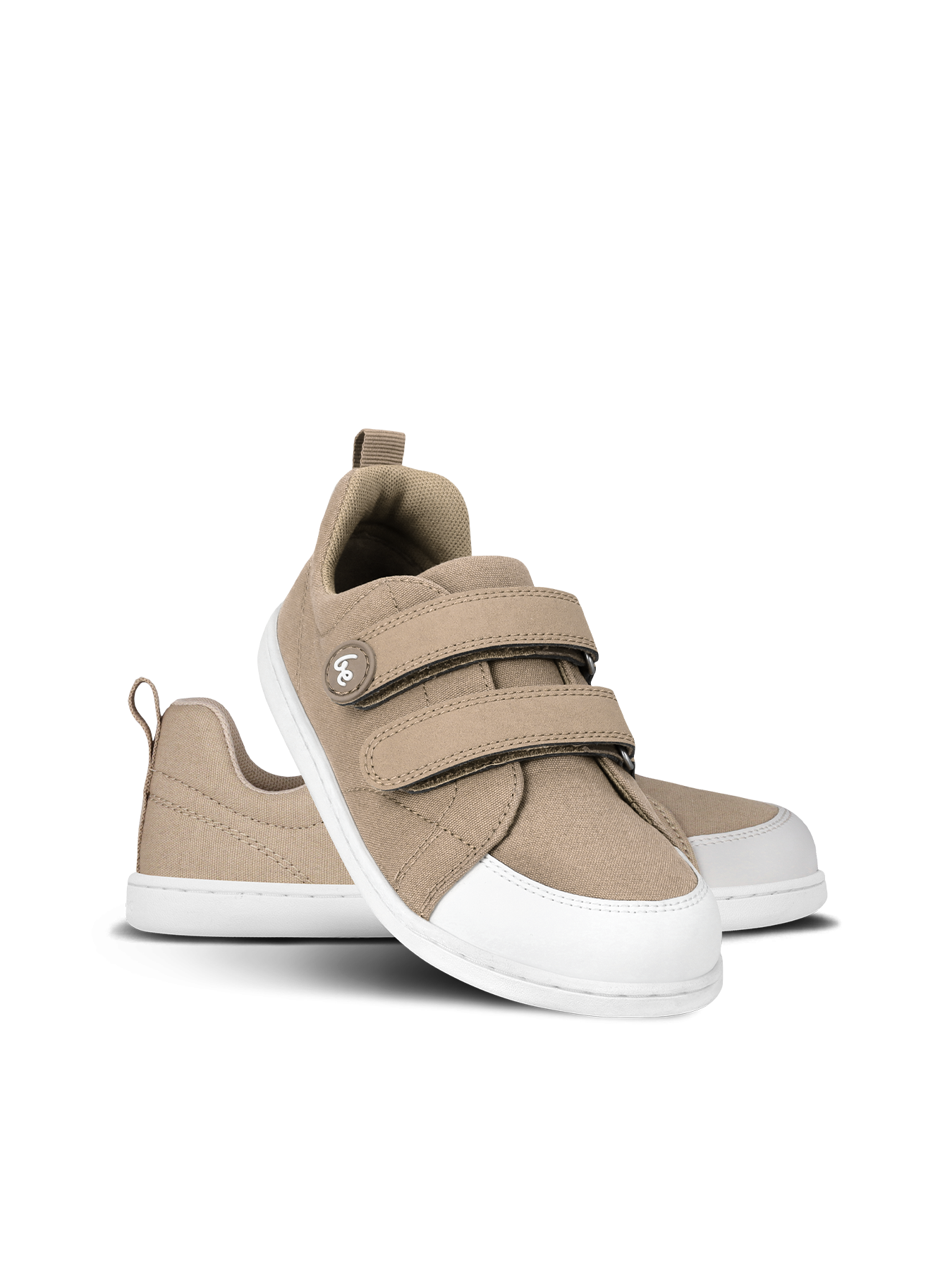 Kids barefoot sneakers Be Lenka Canvi Preschool - Light Brown | Be Lenka