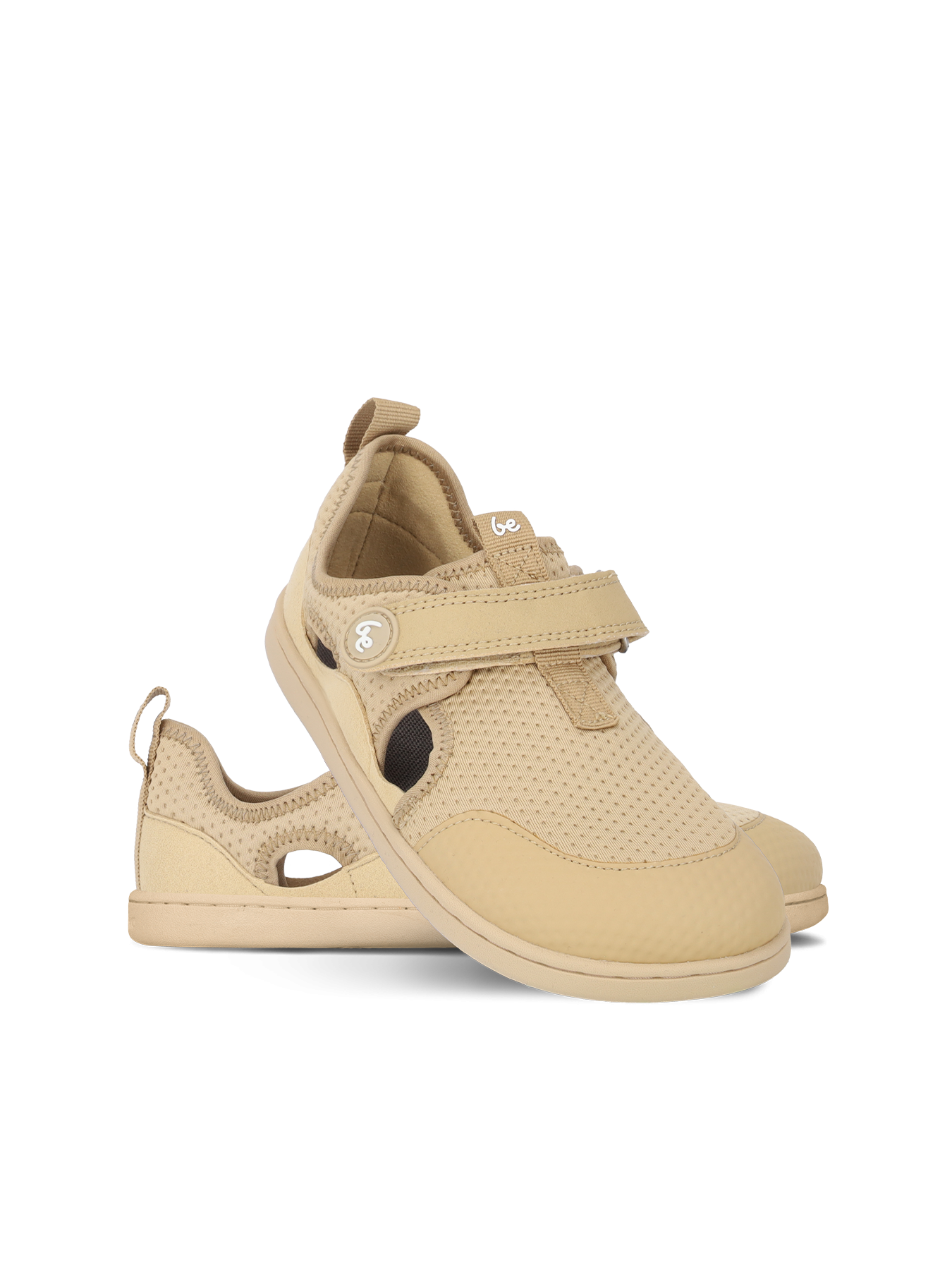 Dětské barefoot sandály Zest Kids - Beige | Be Lenka