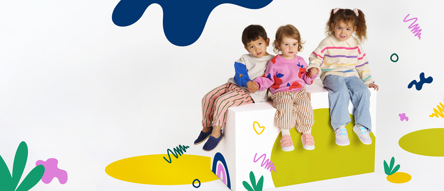 Kids' barefoot sandals Zest Kids - Blue | Be Lenka