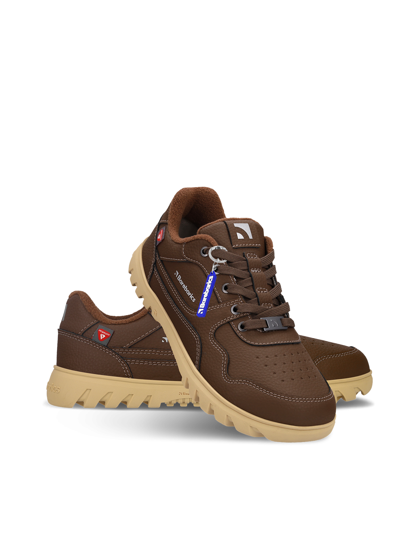 Barefoot Sneakers Barebarics Zing Frost - Dark Brown | Be Lenka
