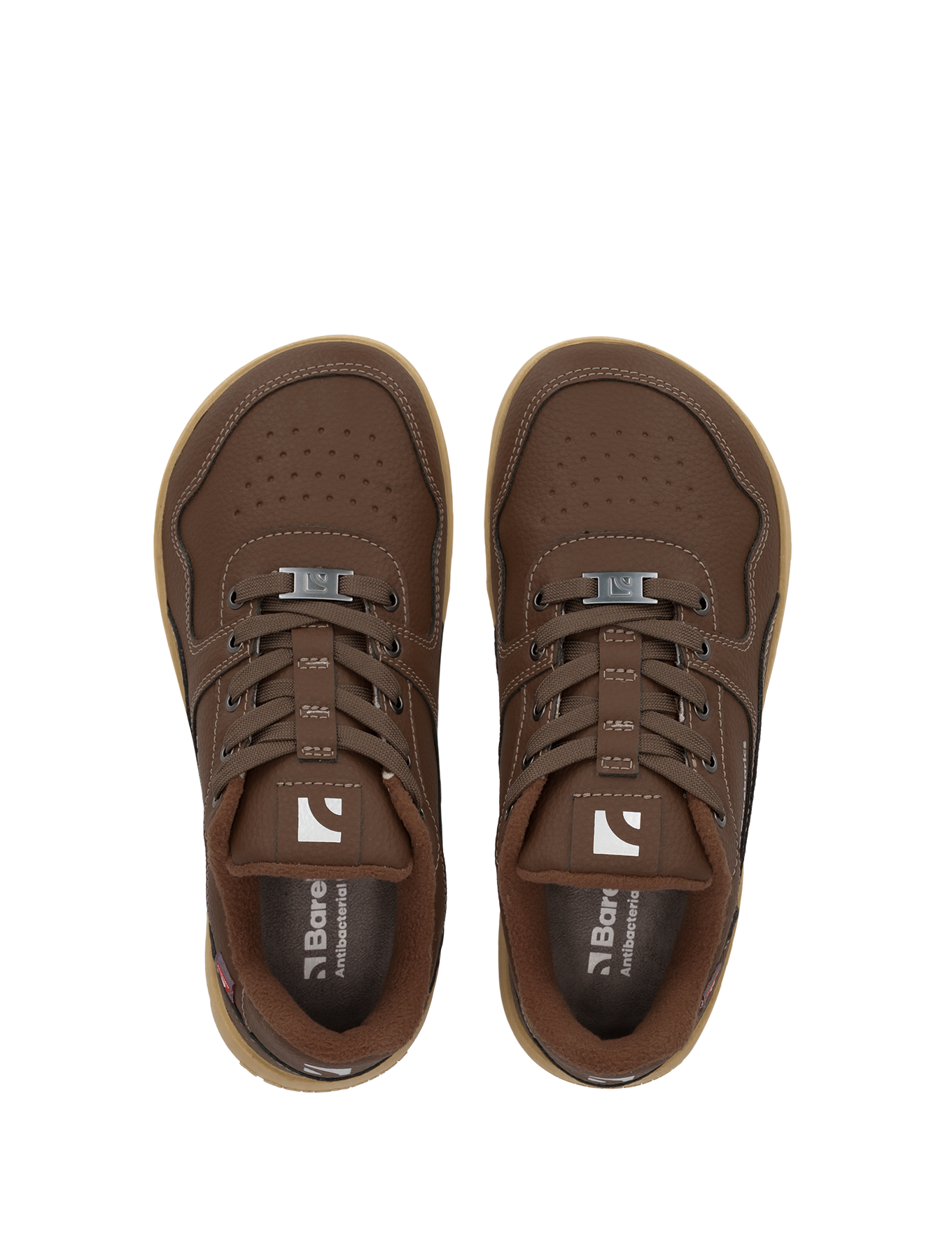 Barefoot Sneakers Barebarics Zing Frost - Dark Brown | Be Lenka