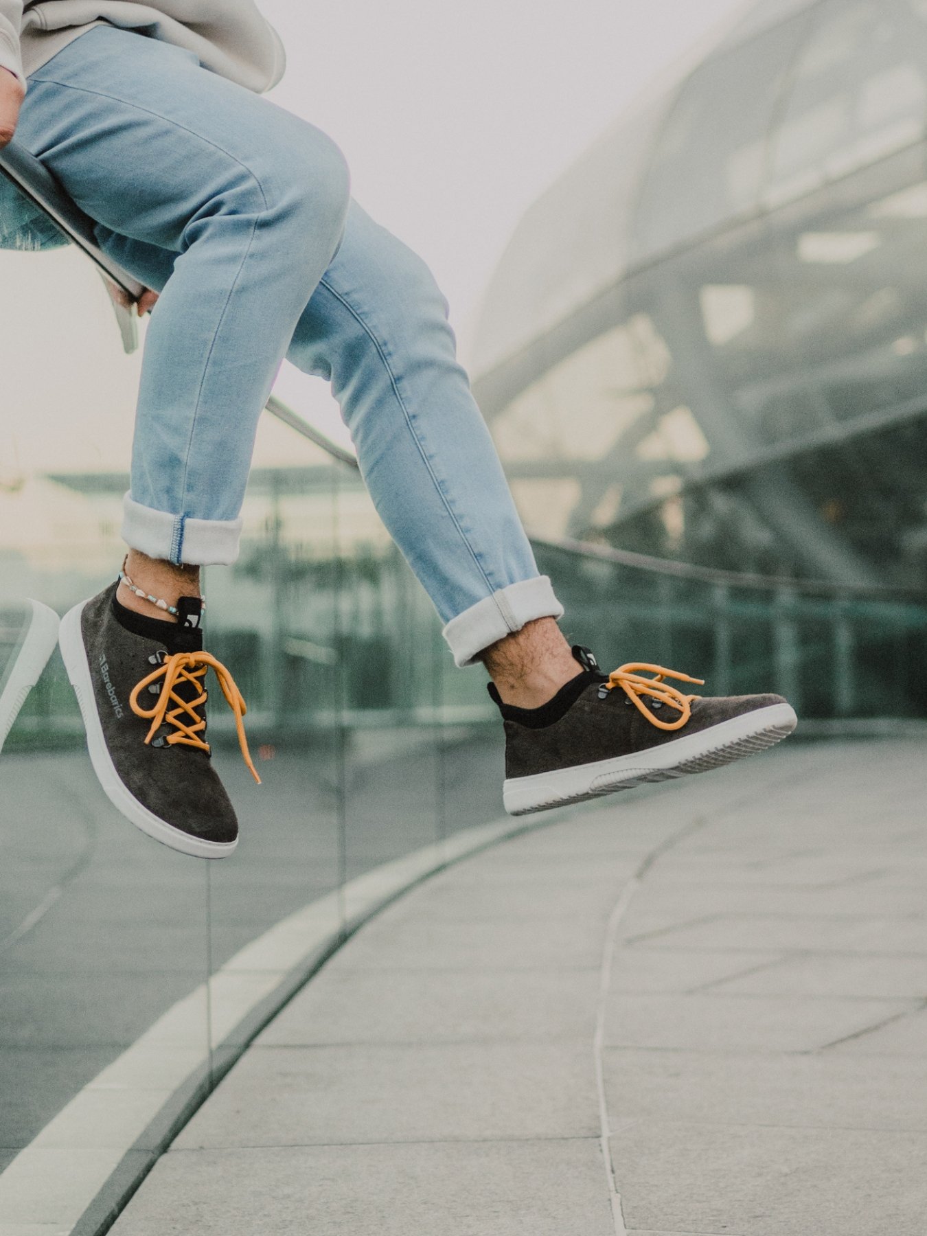 Barefoot Sneakers Barebarics Bronx - Midnight Black | Be Lenka
