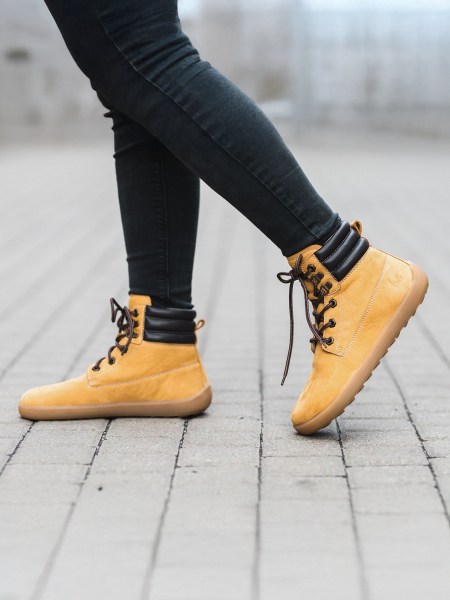Barefoot Boots Be Lenka Nevada Neo - Mustard | Be Lenka