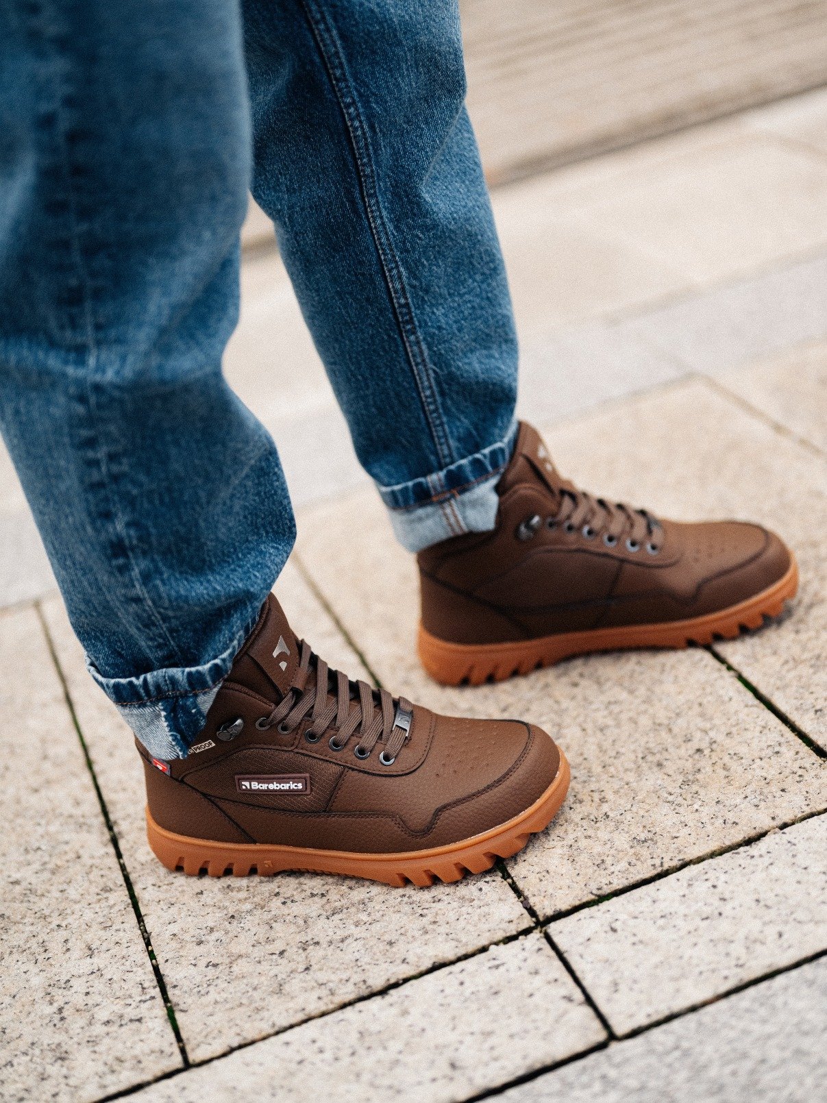 Barfußschuhe Barebarics UrbanEdge - Dark Brown | Be Lenka